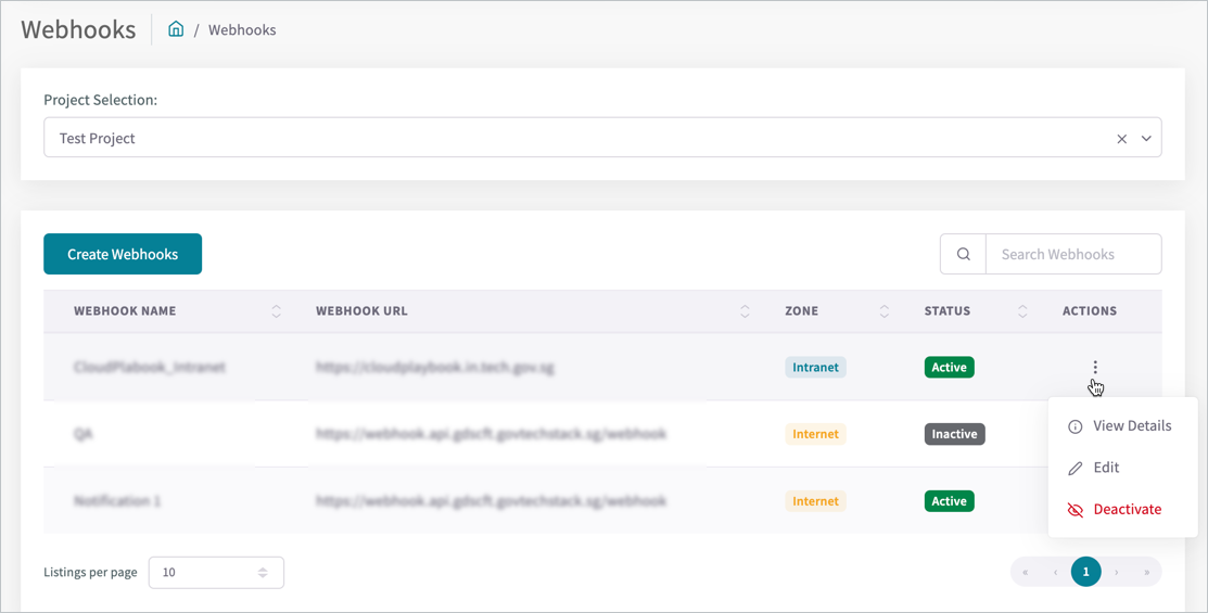 Manage notifications