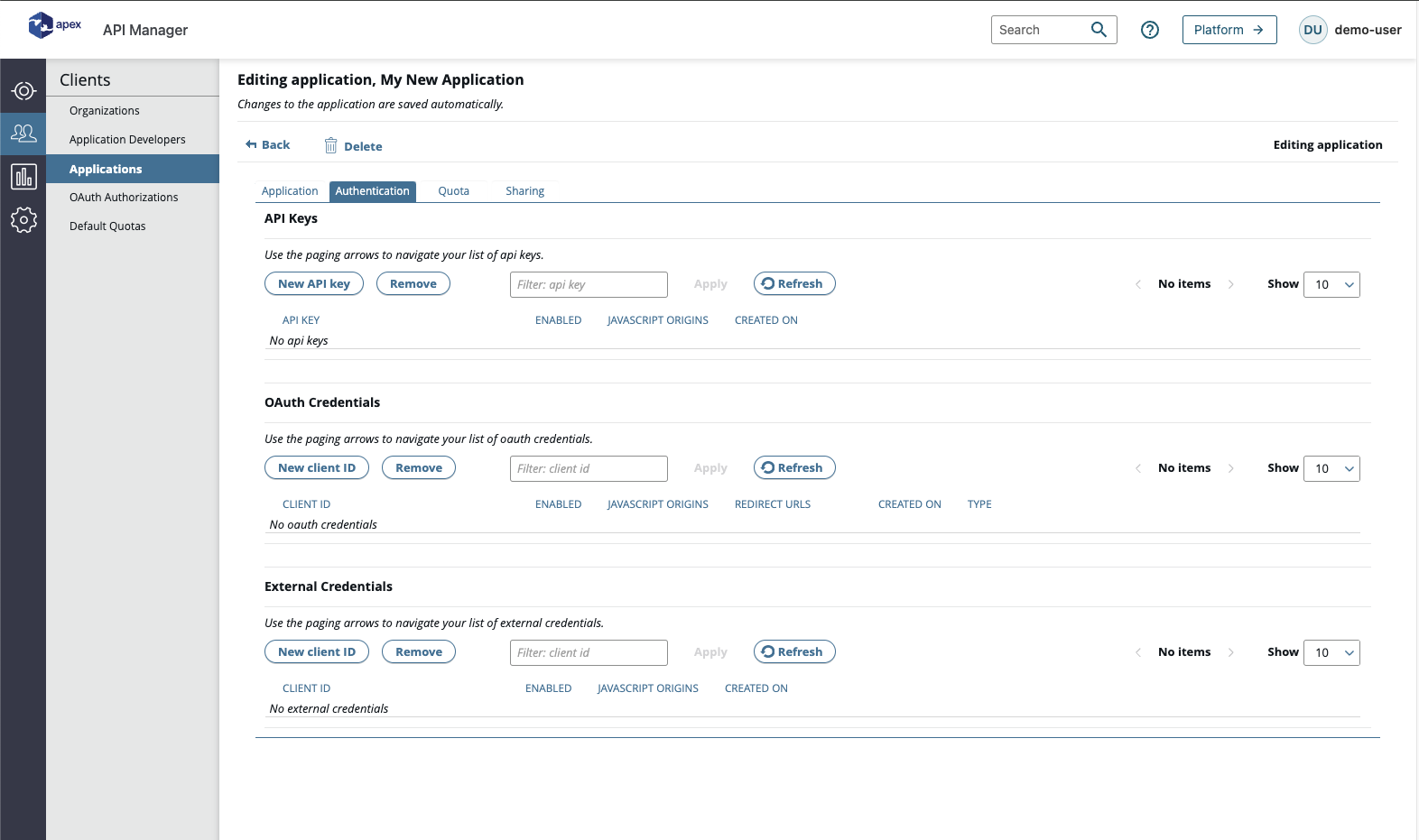 Complete APEX User Guide