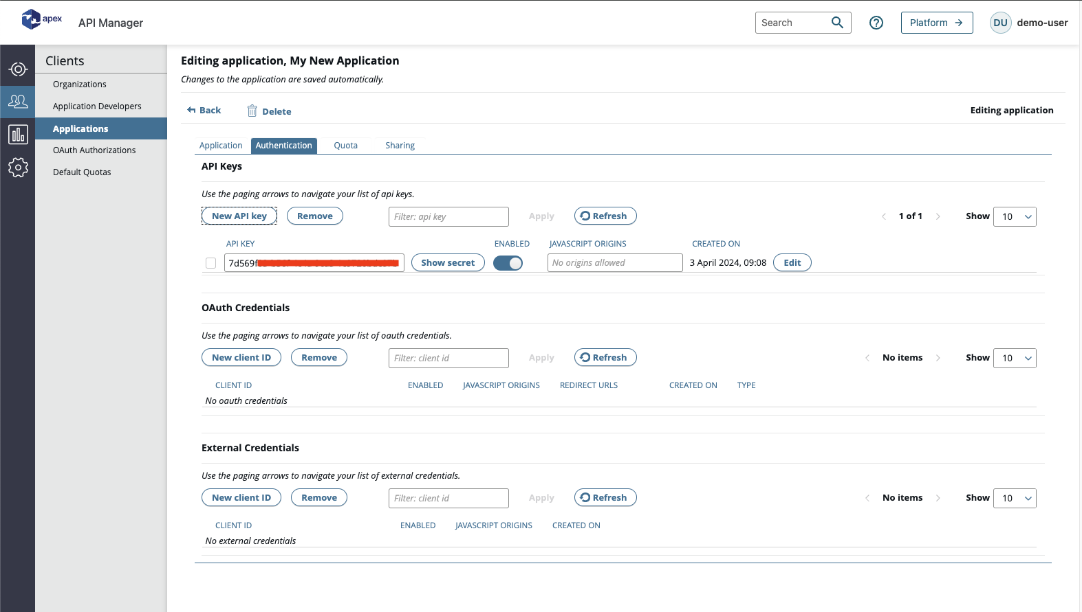 Complete APEX User Guide