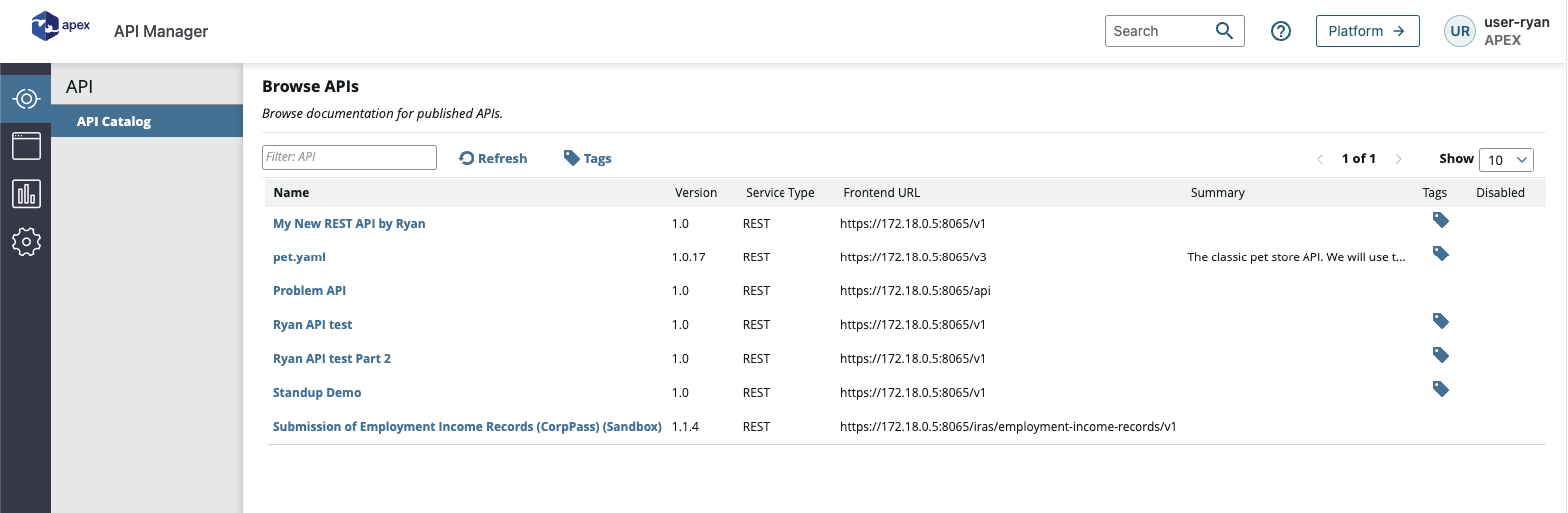 Complete APEX User Guide
