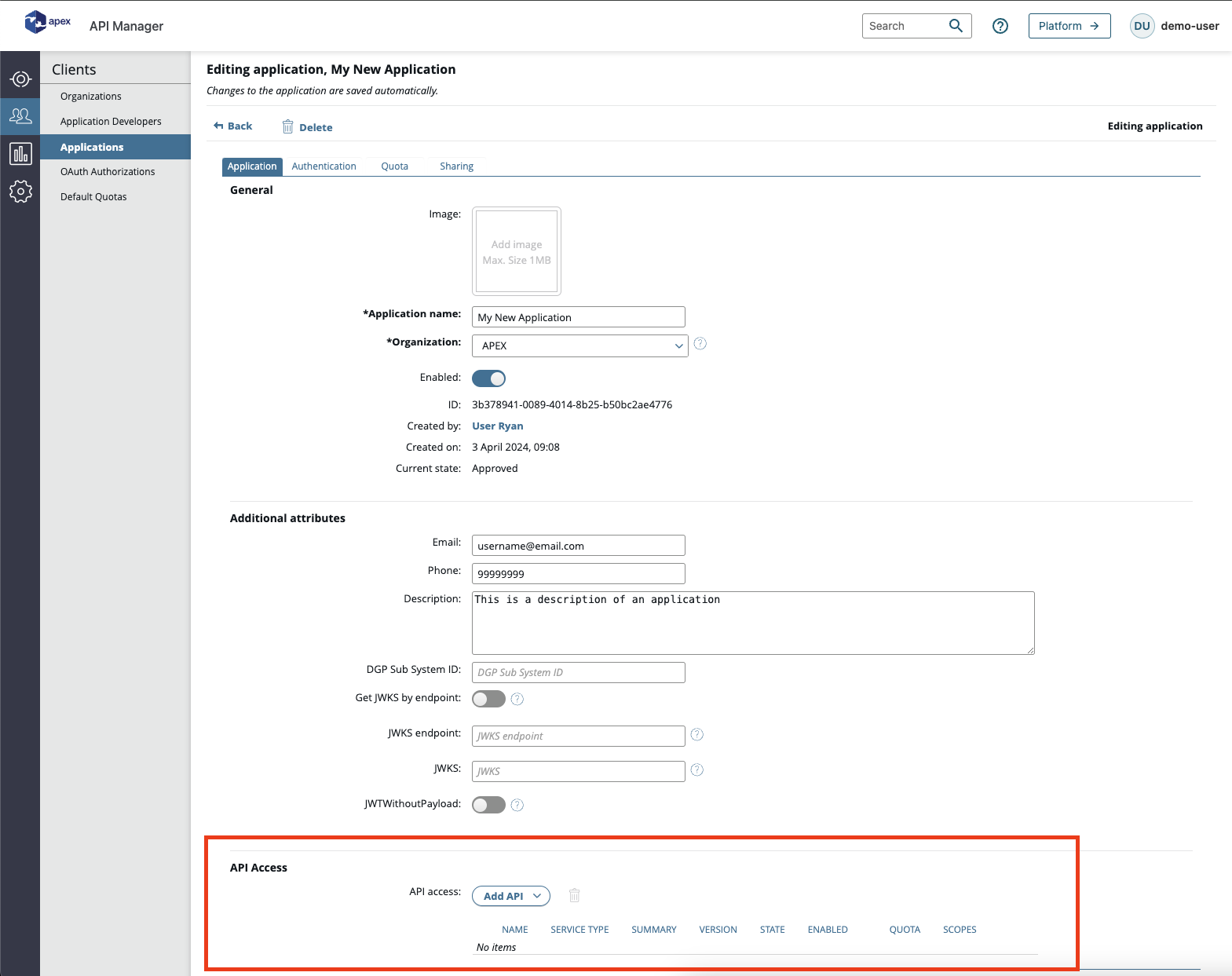 Complete APEX User Guide