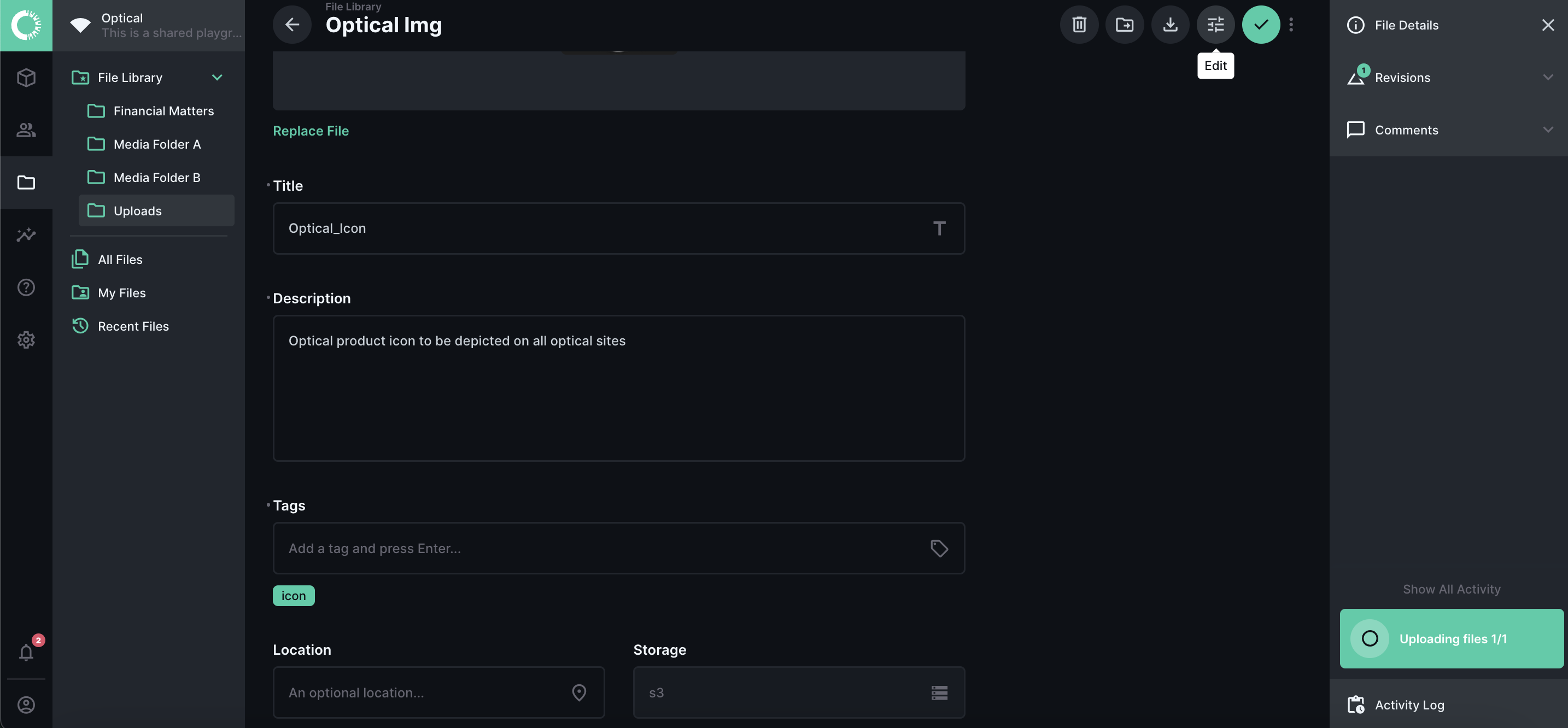 Optical Documentation