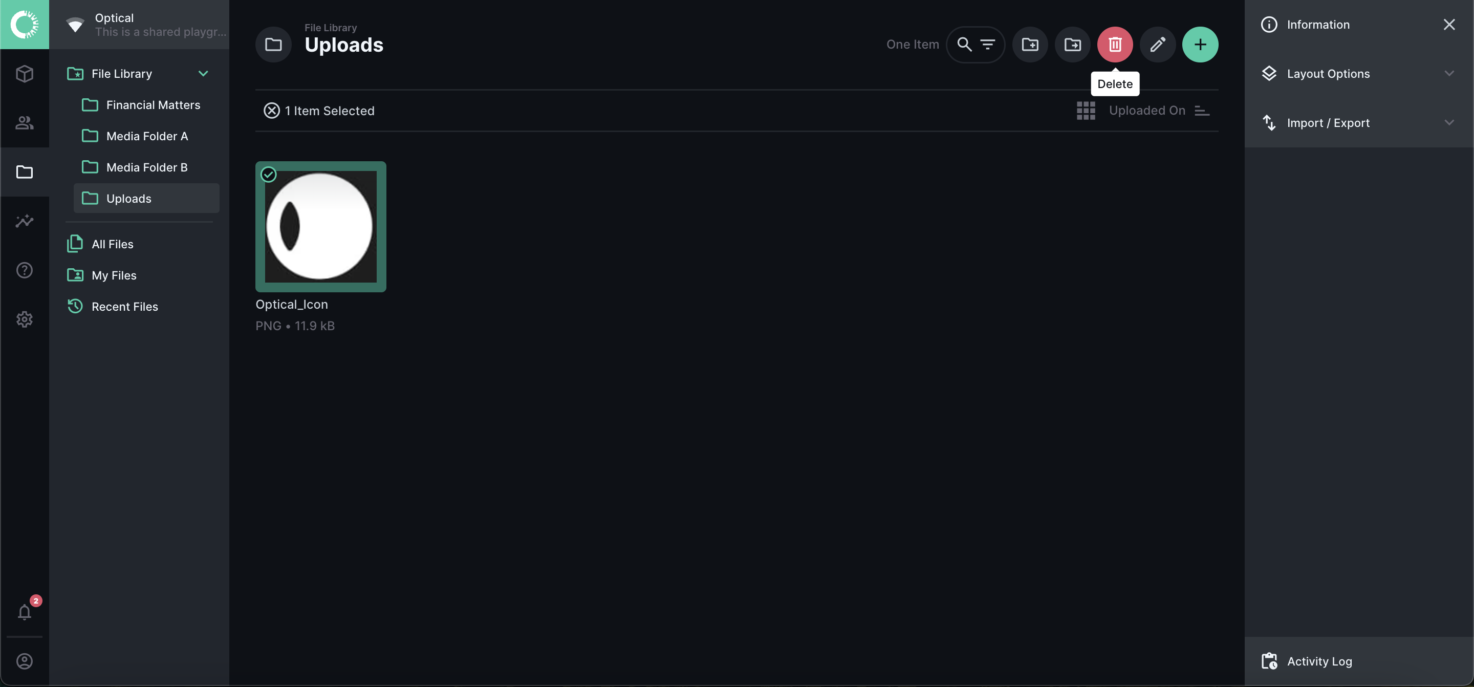 Optical Documentation