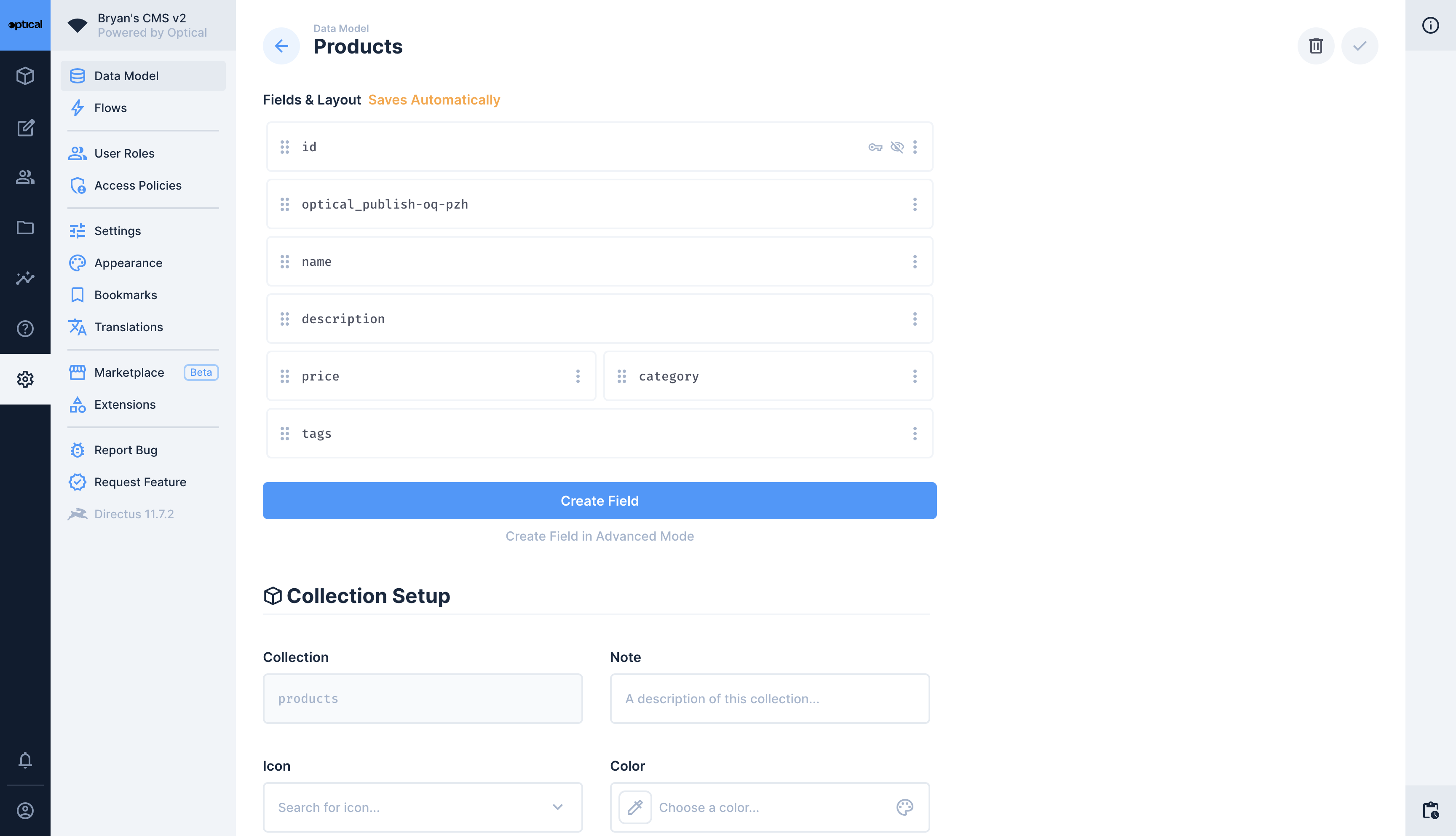 Optical Documentation