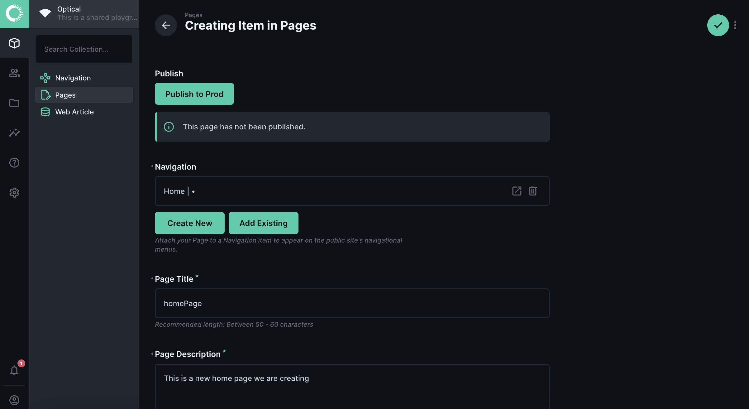 Optical Documentation