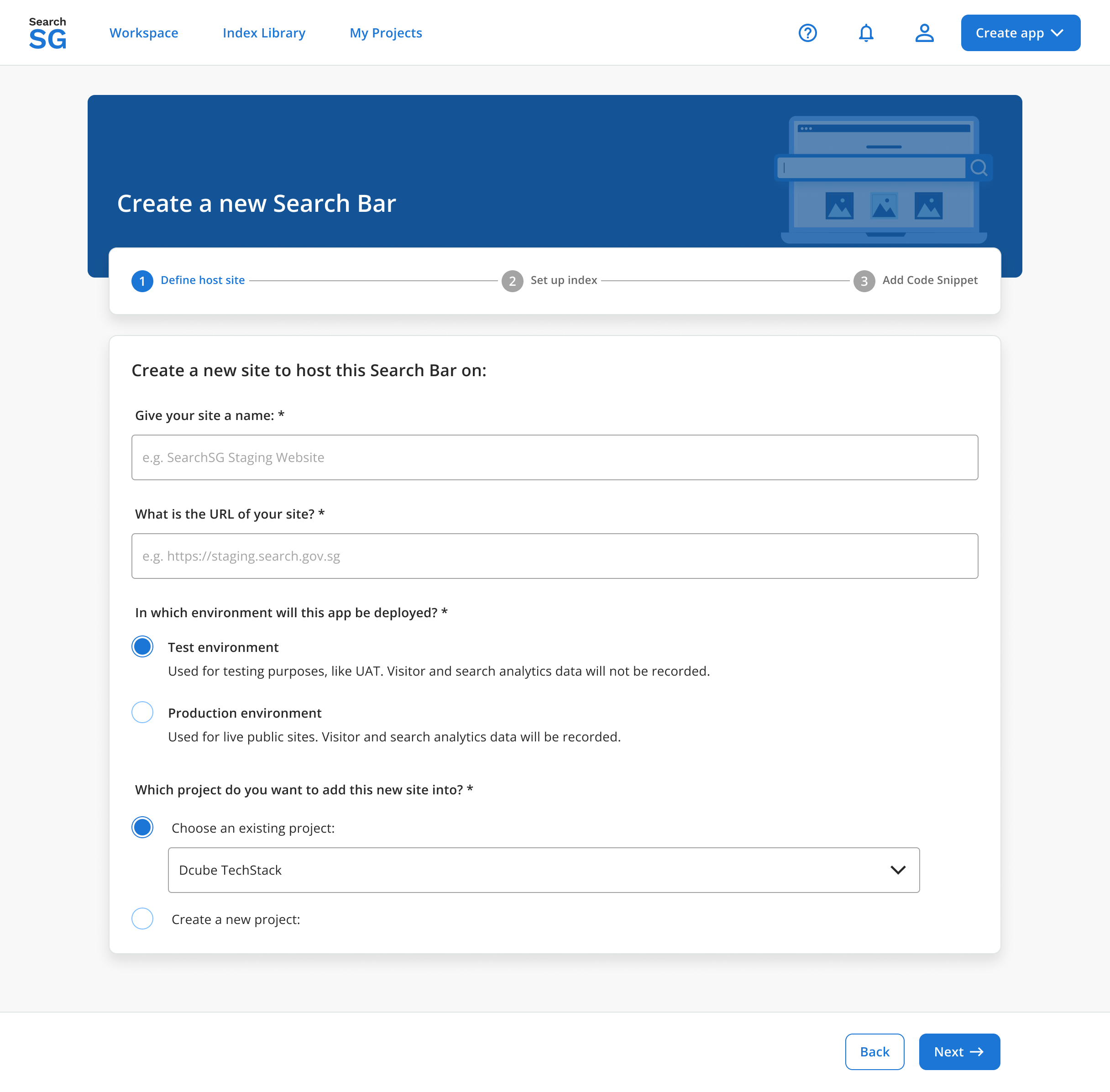 SearchSG Admin Portal User Guide