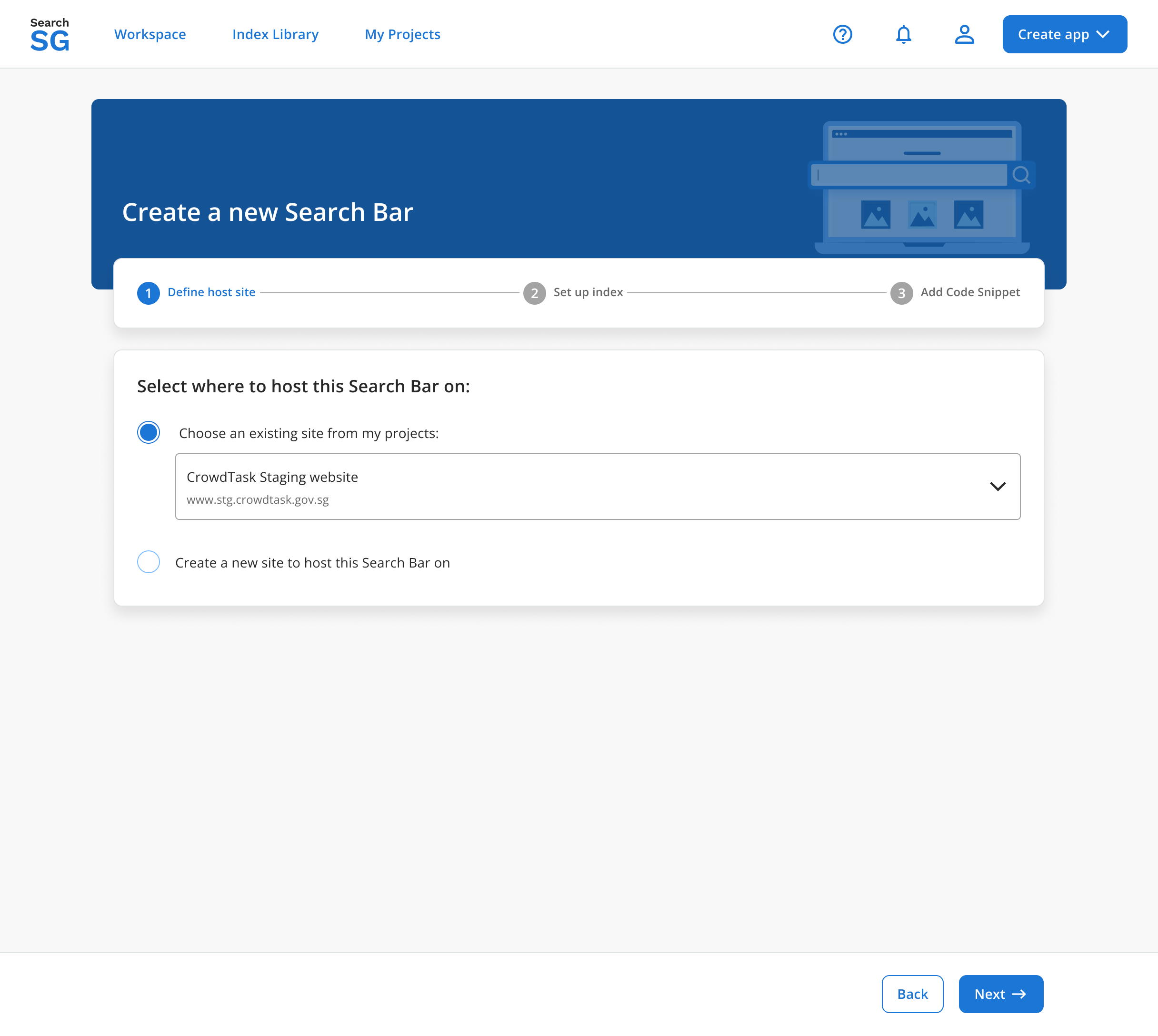 SearchSG Admin Portal User Guide