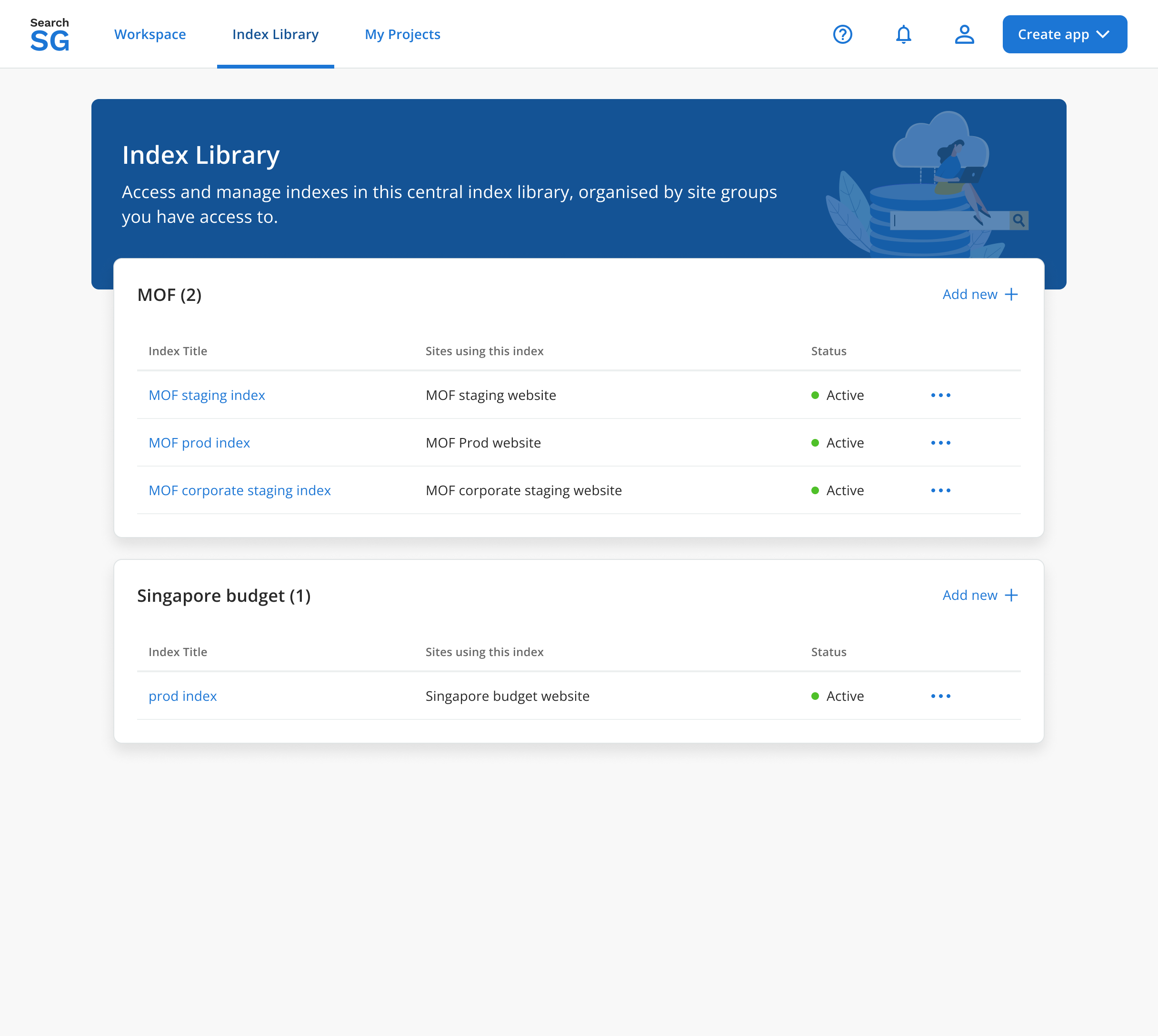 SearchSG Admin Portal User Guide