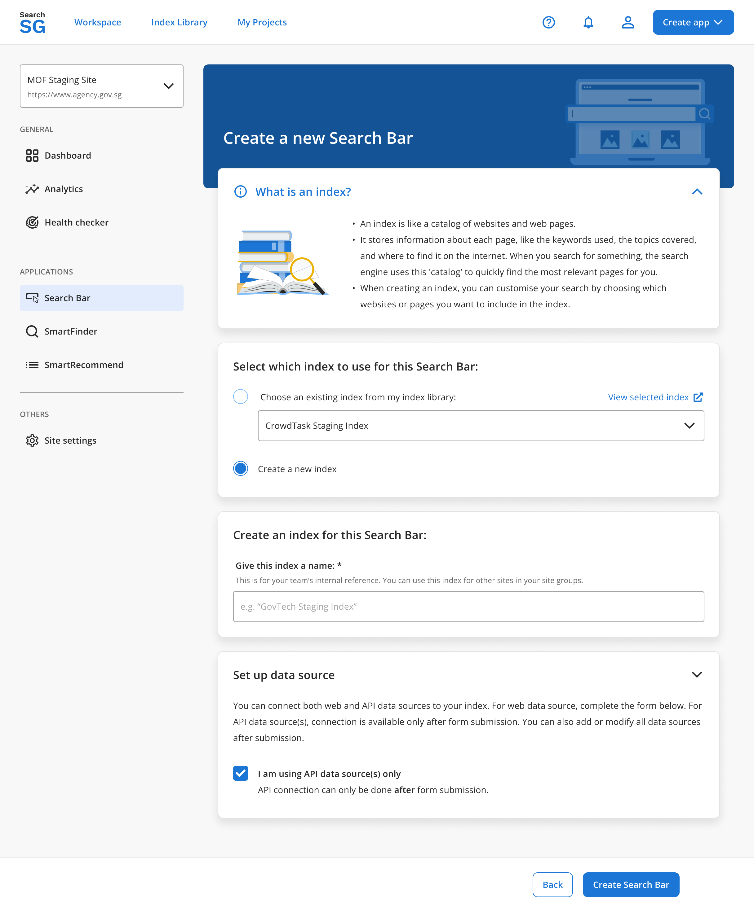 SearchSG Admin Portal User Guide