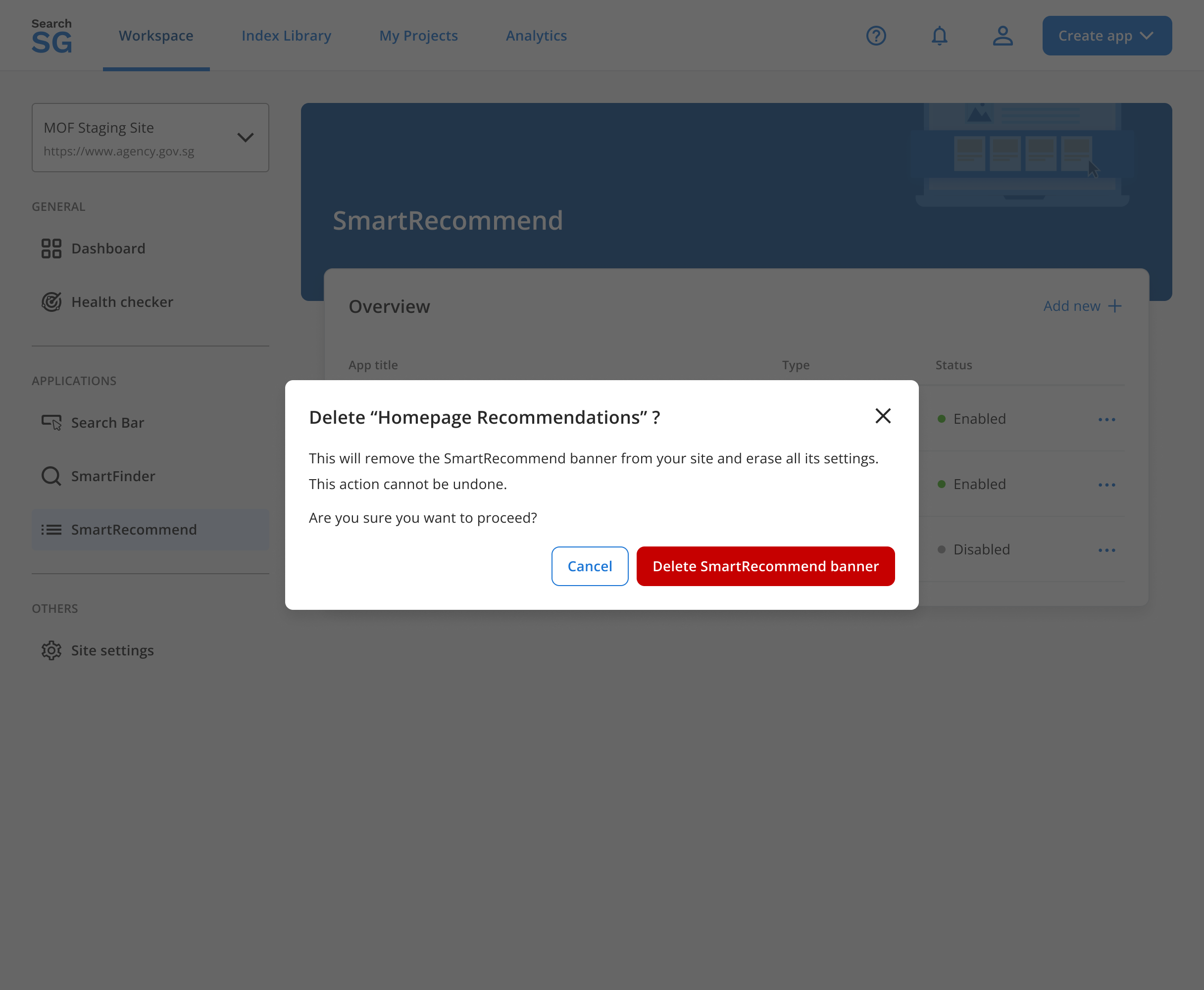 SearchSG Admin Portal User Guide