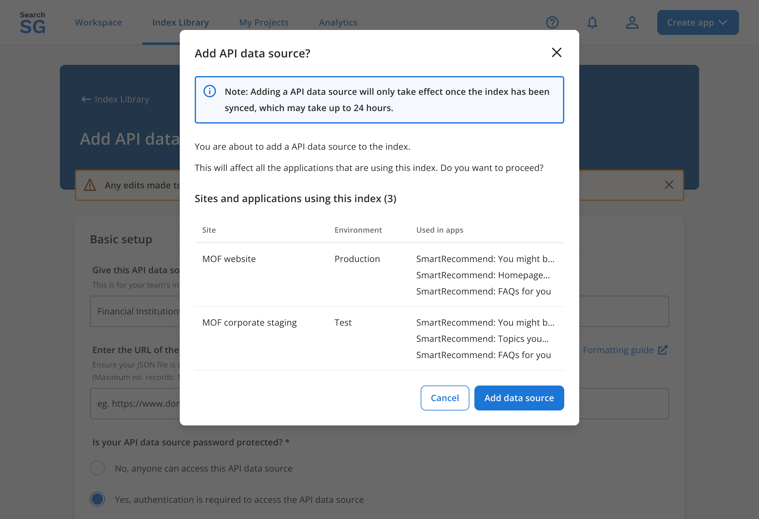 SearchSG Admin Portal User Guide