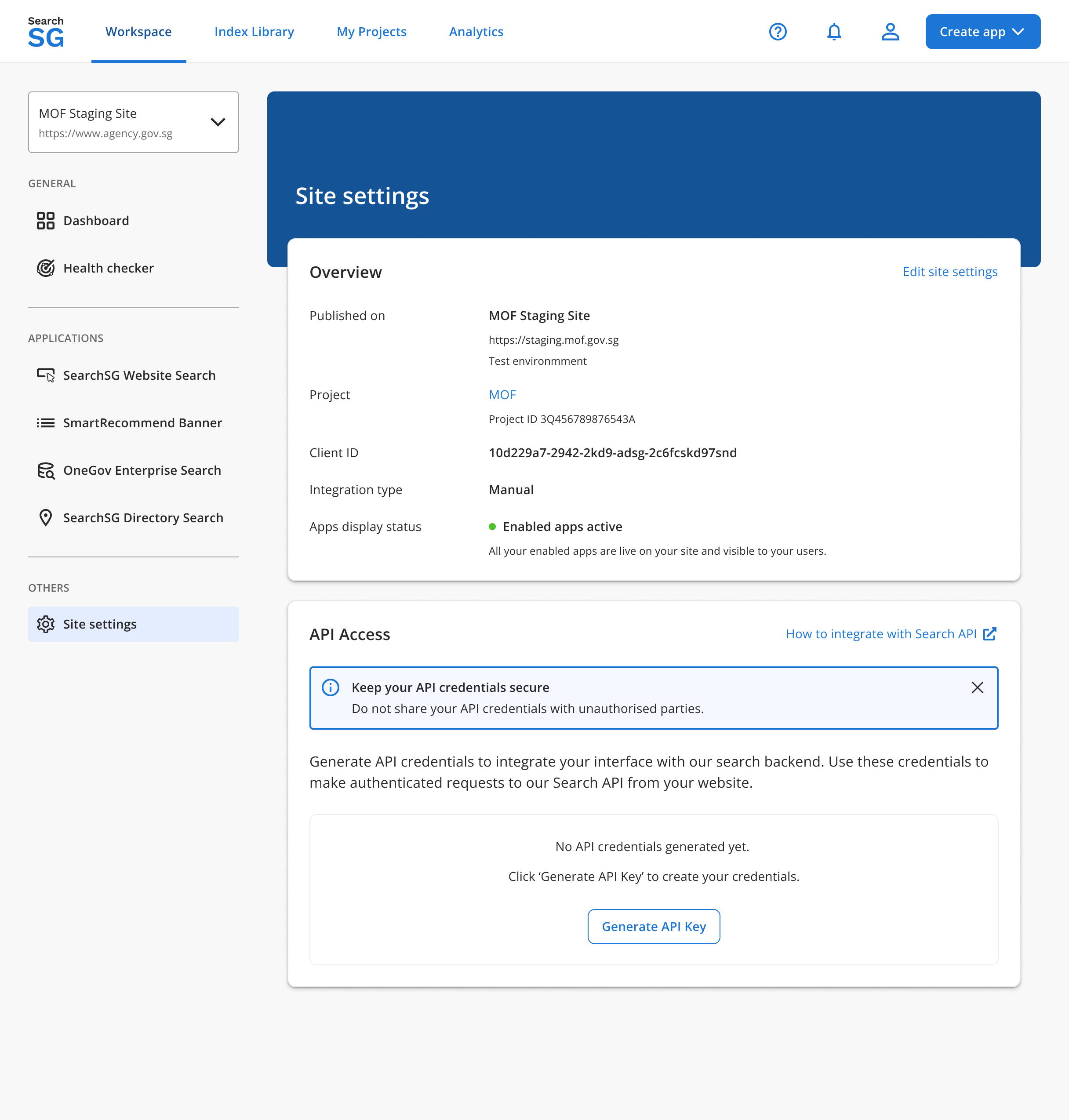 SearchSG Onboarding Guide