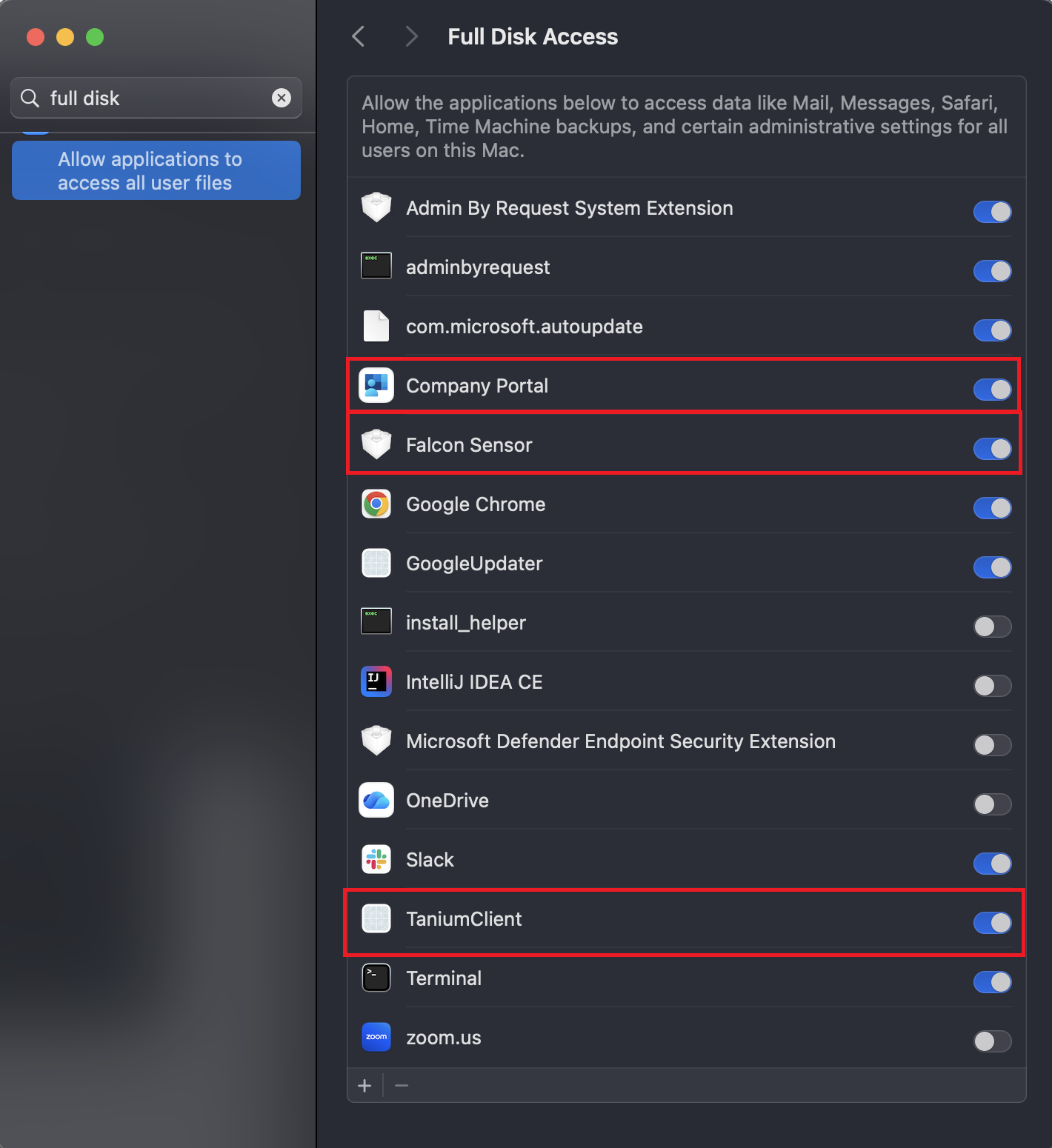 Security Suite for Engineering Endpoint Devices