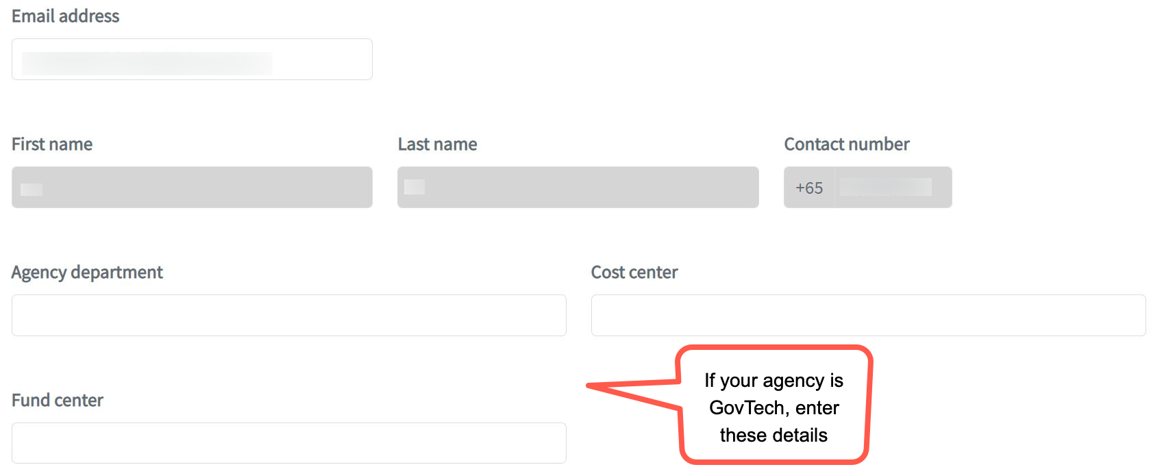 Create system account