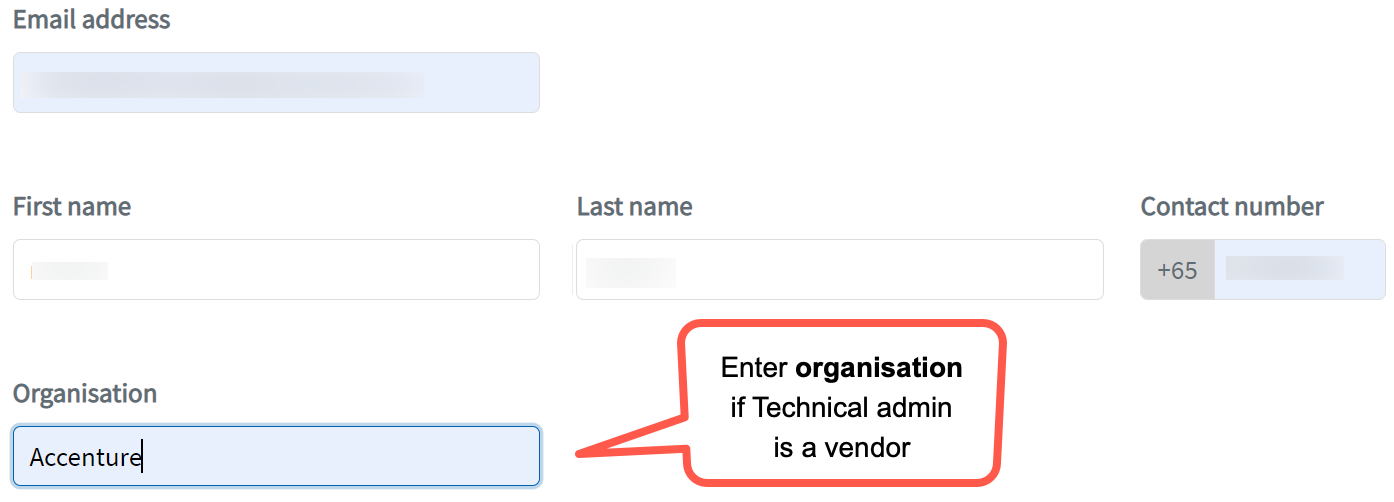 Create system account