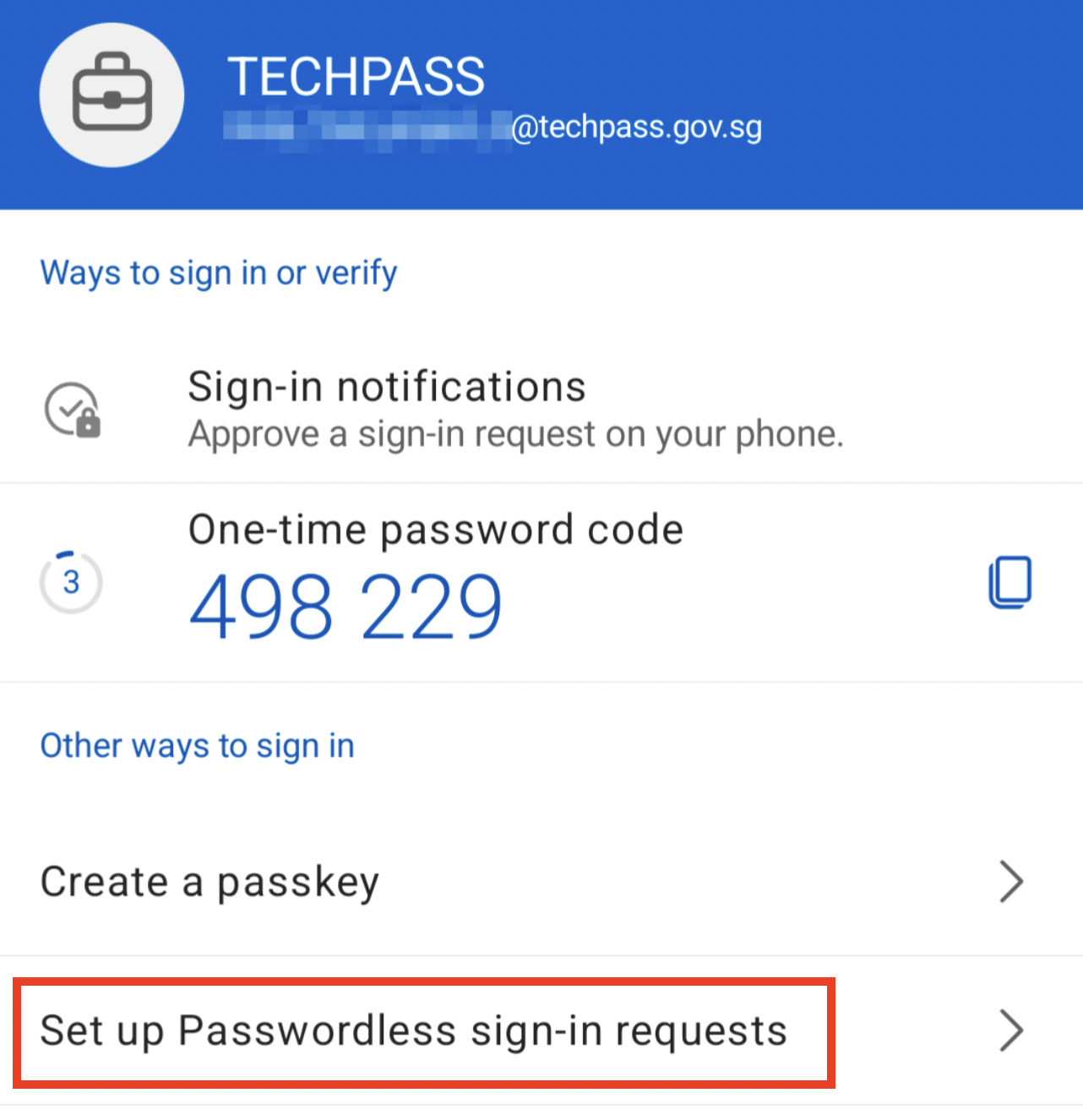 TechPass User Guide for Staging environment